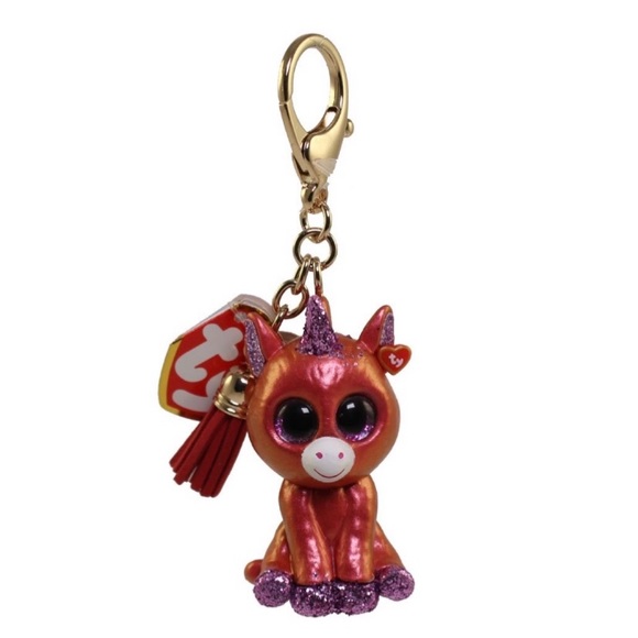 Accessories | Ty Unicorn Beanie Boos Keychain New | Poshmark